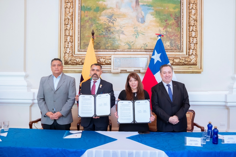 Chile y Ecuador firman acuerdo aduanero de reconocimiento mutuo OEA